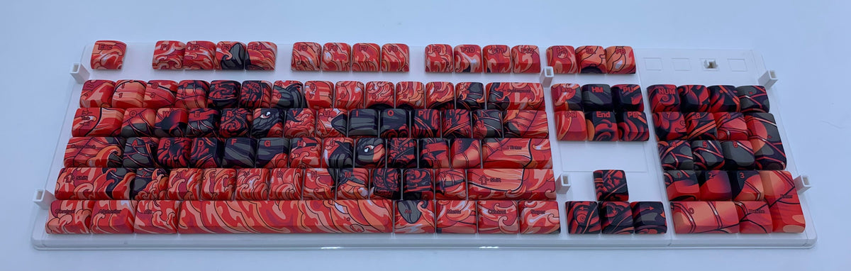Crimson Koi Keycap Set - Alpherior Keys | Alpherior Keys