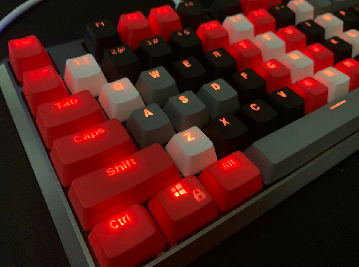AK - Blood Demon Keycap Set | Alpherior Keys