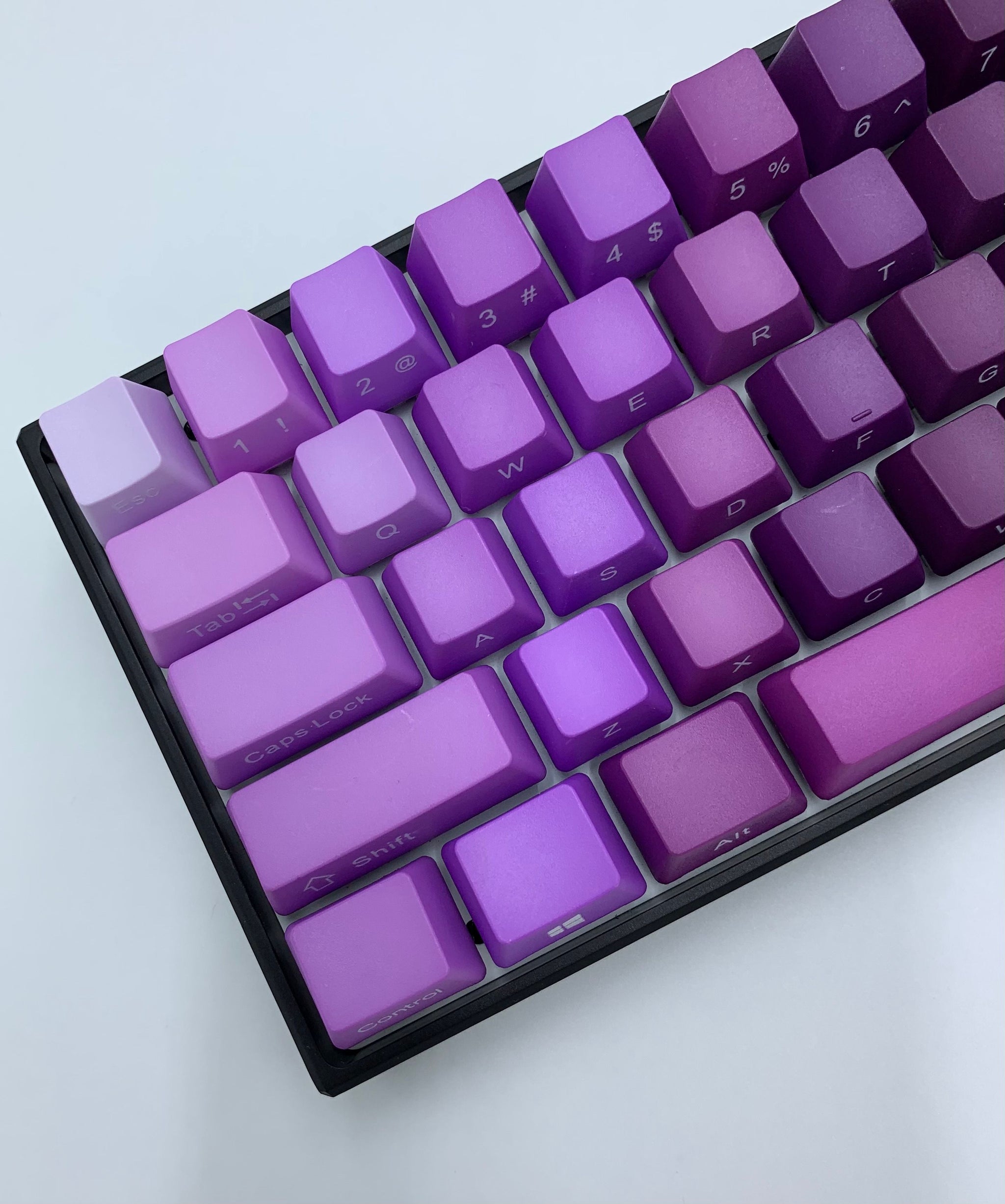 Purple Fade Keycap Set - Alpherior Keycaps | Alpherior Keys