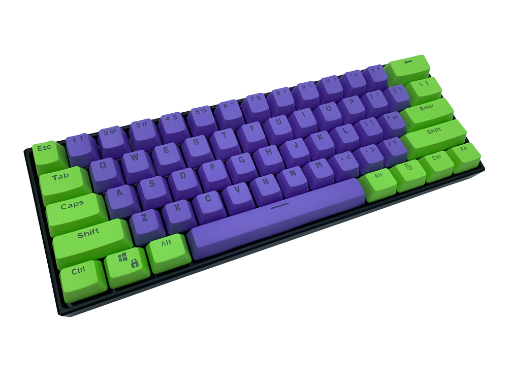 Hayabusa 60% Keyboard - Chernobyl | Alpherior Keys