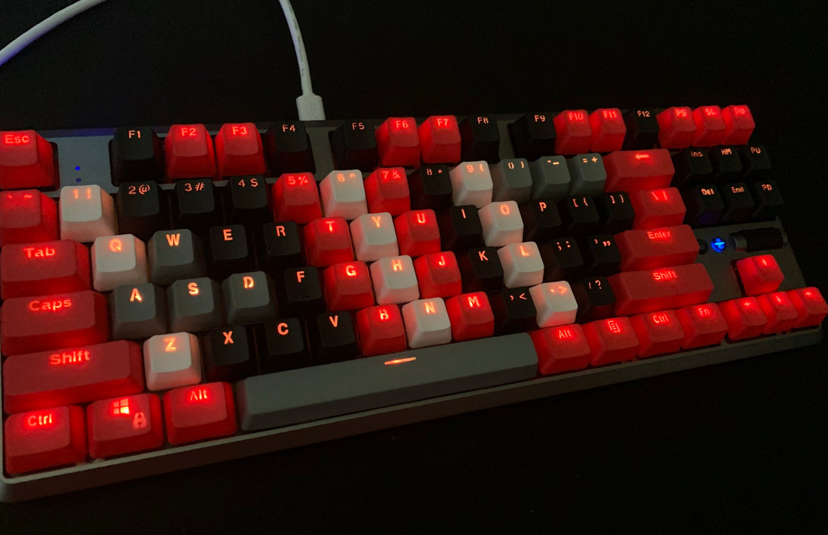 AK - Blood Demon Keycap Set | Alpherior Keys