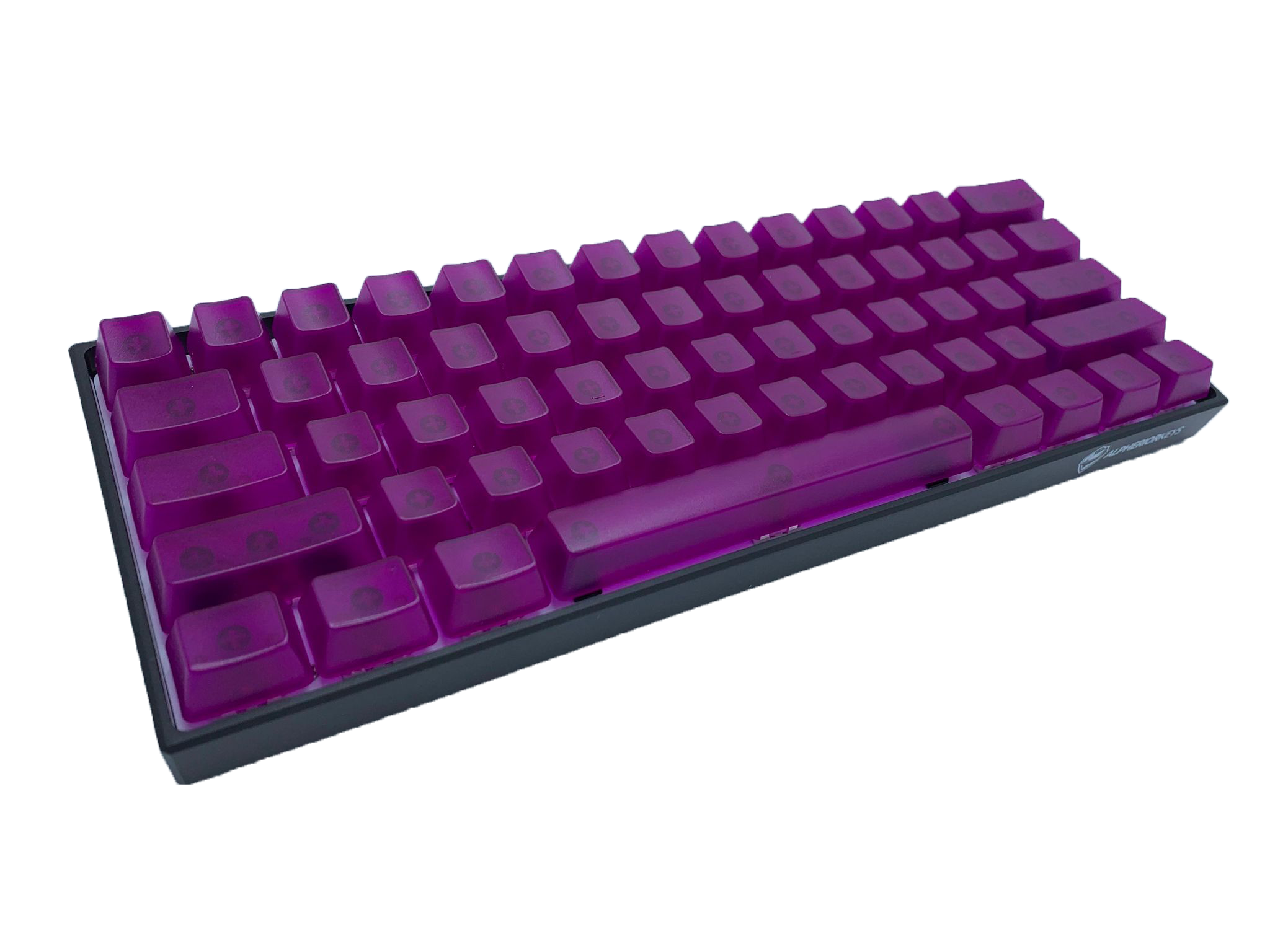 Purple Keycap Set (Translucent) | Alpherior Keys