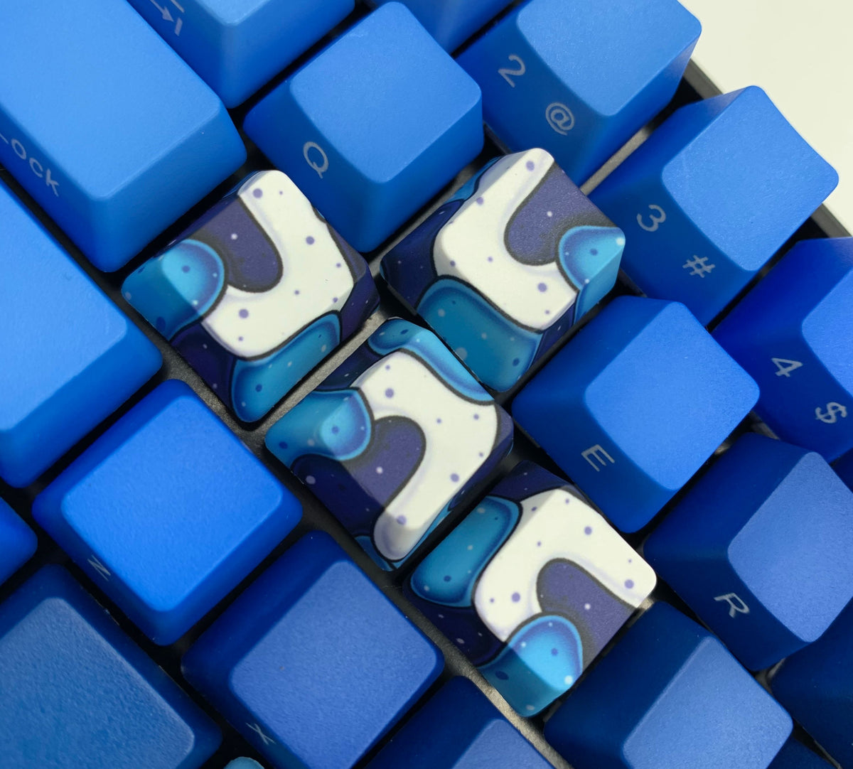 Custom Keycap Bundle - Blue Fusion | Alpherior Keys